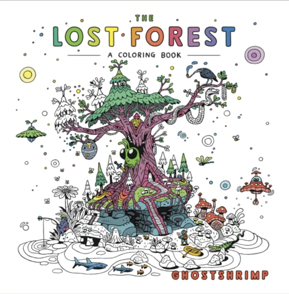 Explore Mystical Realms with 'The Lost Forest: An Enchanted Coloring ...